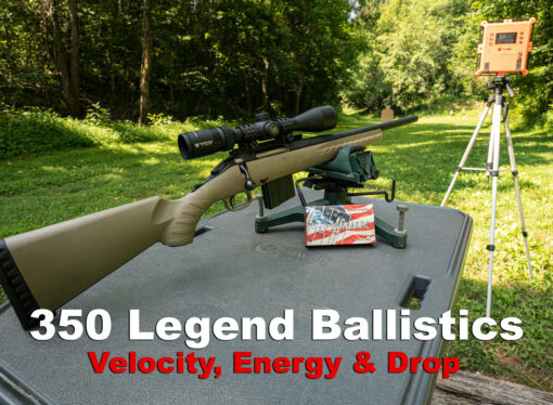 Ballistic Chart & Data - Velocity, Energy and Drop Data