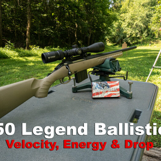 Ballistic Chart & Data - Velocity, Energy and Drop Data