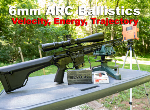 Ballistic Chart & Data - Velocity, Energy and Drop Data