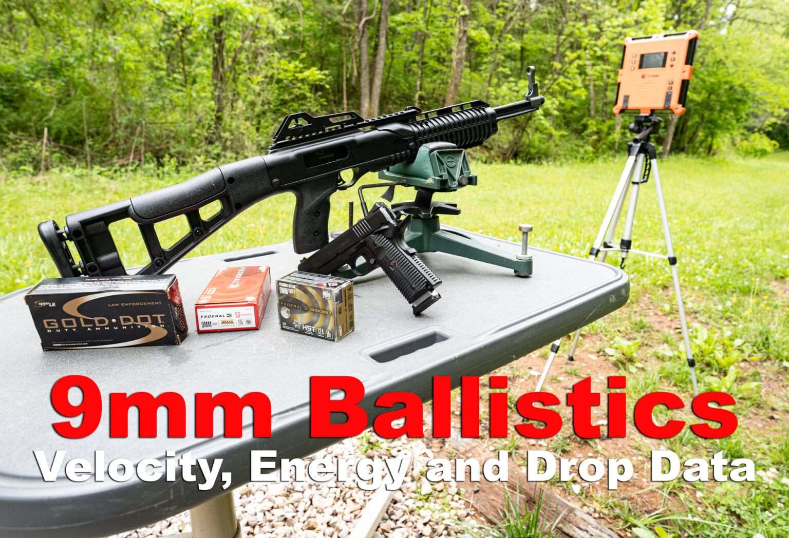 9mm Ballistics - Velocity, Energy & Drop Data