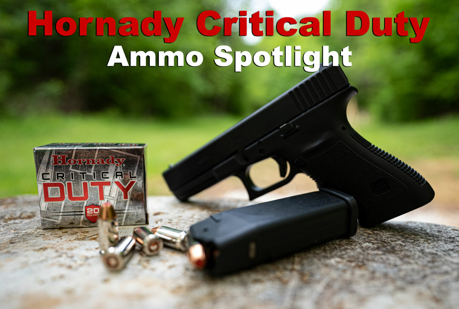 Hornady Critical Duty - Defensive Ammo Spotlight