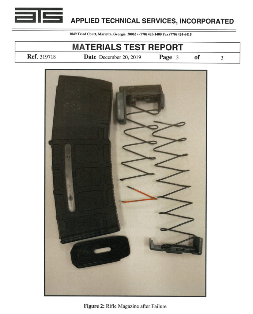 Magazine Spring Stress Tests - When Will They Fail?